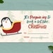 Penguins Printable Christmas Penguin Gift Tag Bundle 3.5 X - Etsy