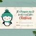 Penguins Printable Christmas Penguin Gift Tag Bundle 3.5 X - Etsy