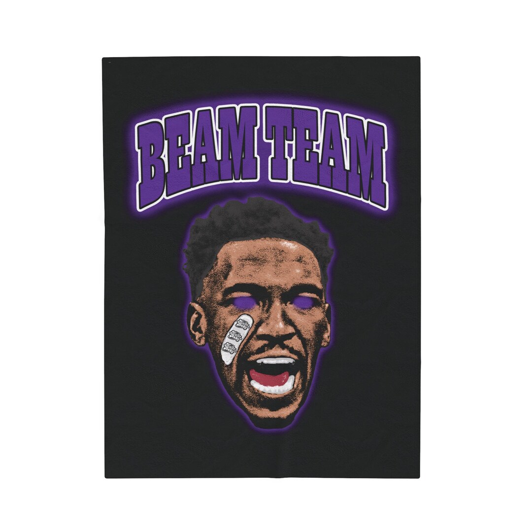 Sacramento Kings Beam Team Plush Blanket, NBA Fleece Throw, Basketball ...
