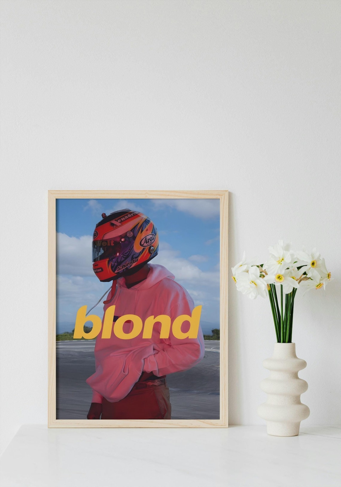Frank Ocean Blonde Poster, High Quality, Blonde Album Poster ...
