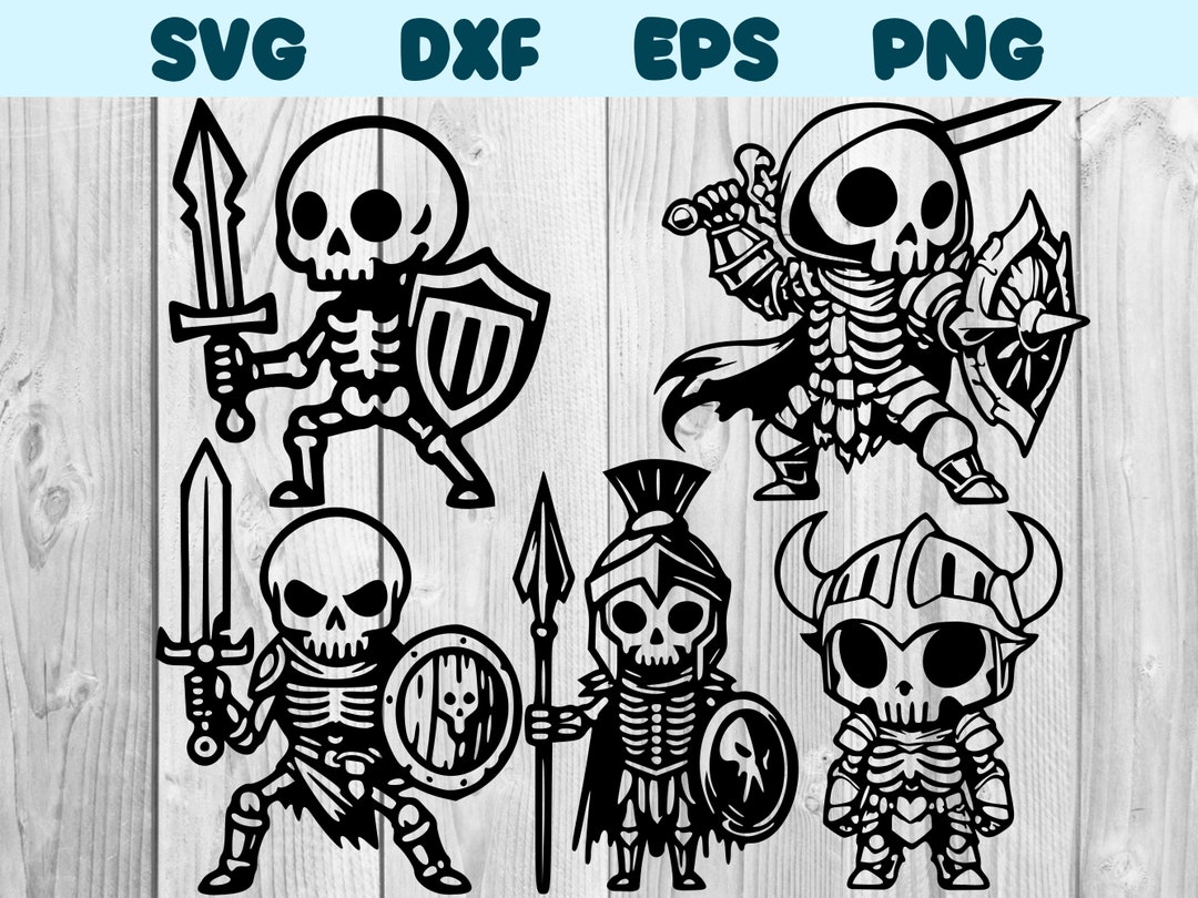 Skeleton Warrior Svg Bad Ass Skeleton Png Skeleton Warrior Clipart ...
