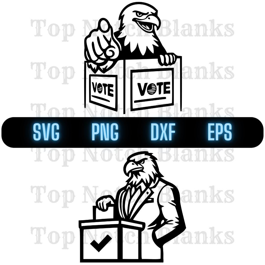 Eagle Voting Svg Voting Eagle Png Eagle Voting Clipart Voting Eagle ...