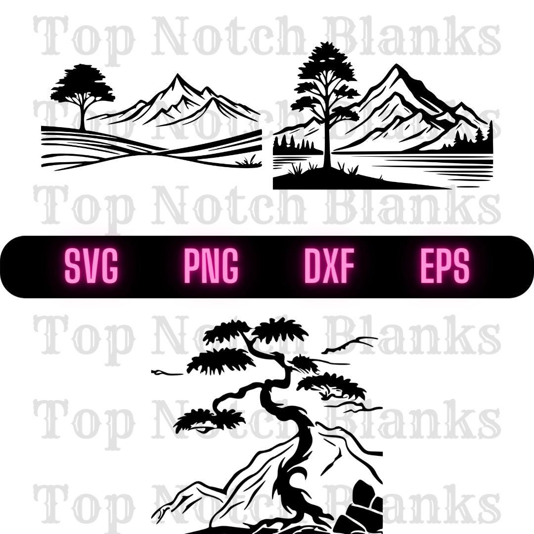 Mountain Scene Svg Mountain Scene Png Cool Mountain Scene Clipart ...