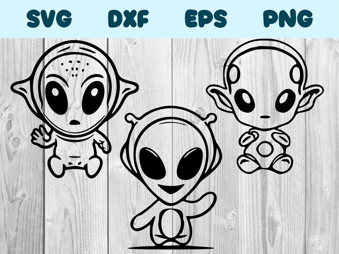 Buy Baby Alien Svg Baby Alien Png Baby Alien Clipart Baby Alien Online ...