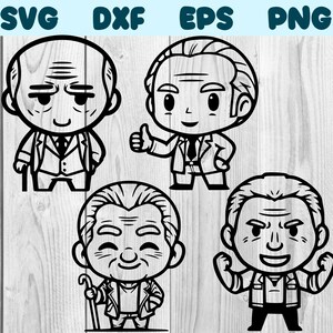 Happy Old Man Svg Cool Cartoon Old Guy Png Elderly Man Clipart Old Man ...