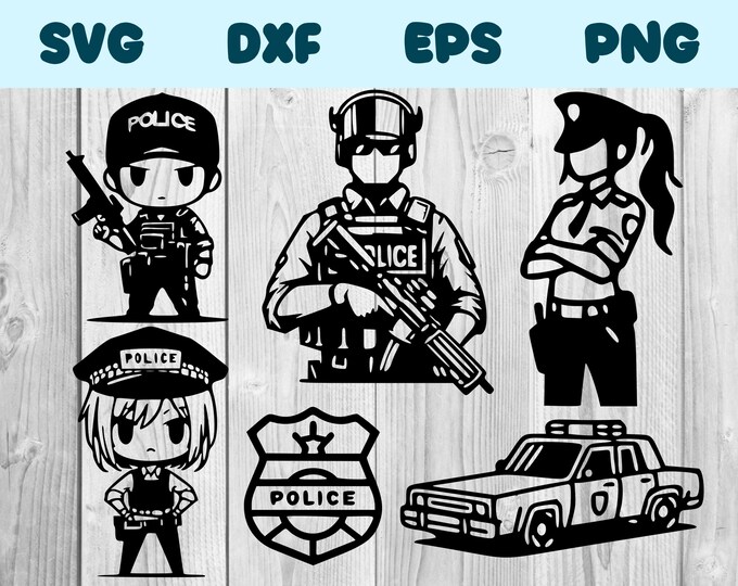 Polizeioffizier svg, Polizeioffizier svg bündel, Polizei svg, Cop svg, Polizei svg Bundle ...