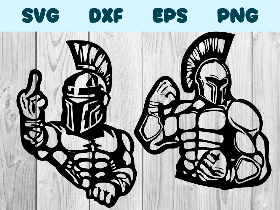 Spartan Svg Spartan Warrior Png Spartan Clipart Spartan Vector Bundle ...