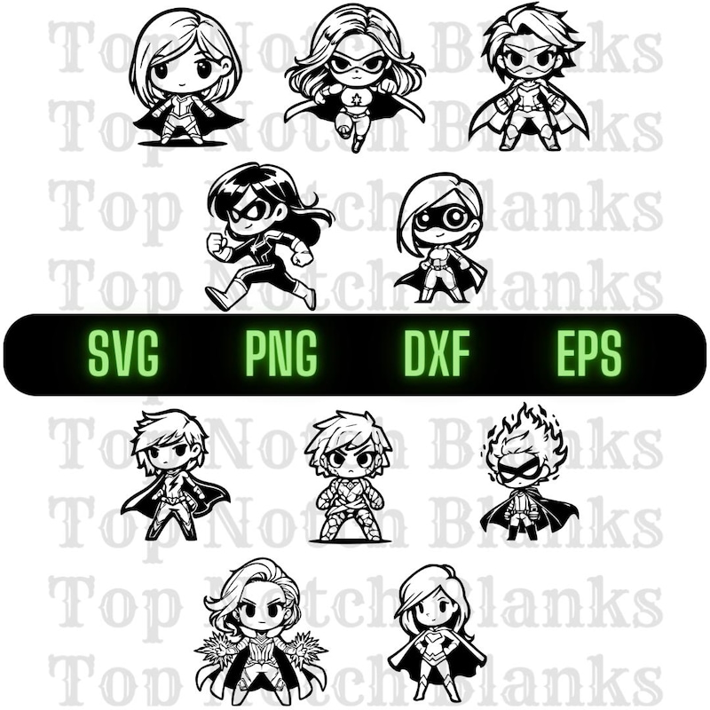 Super Cute Anime Girls - Etsy