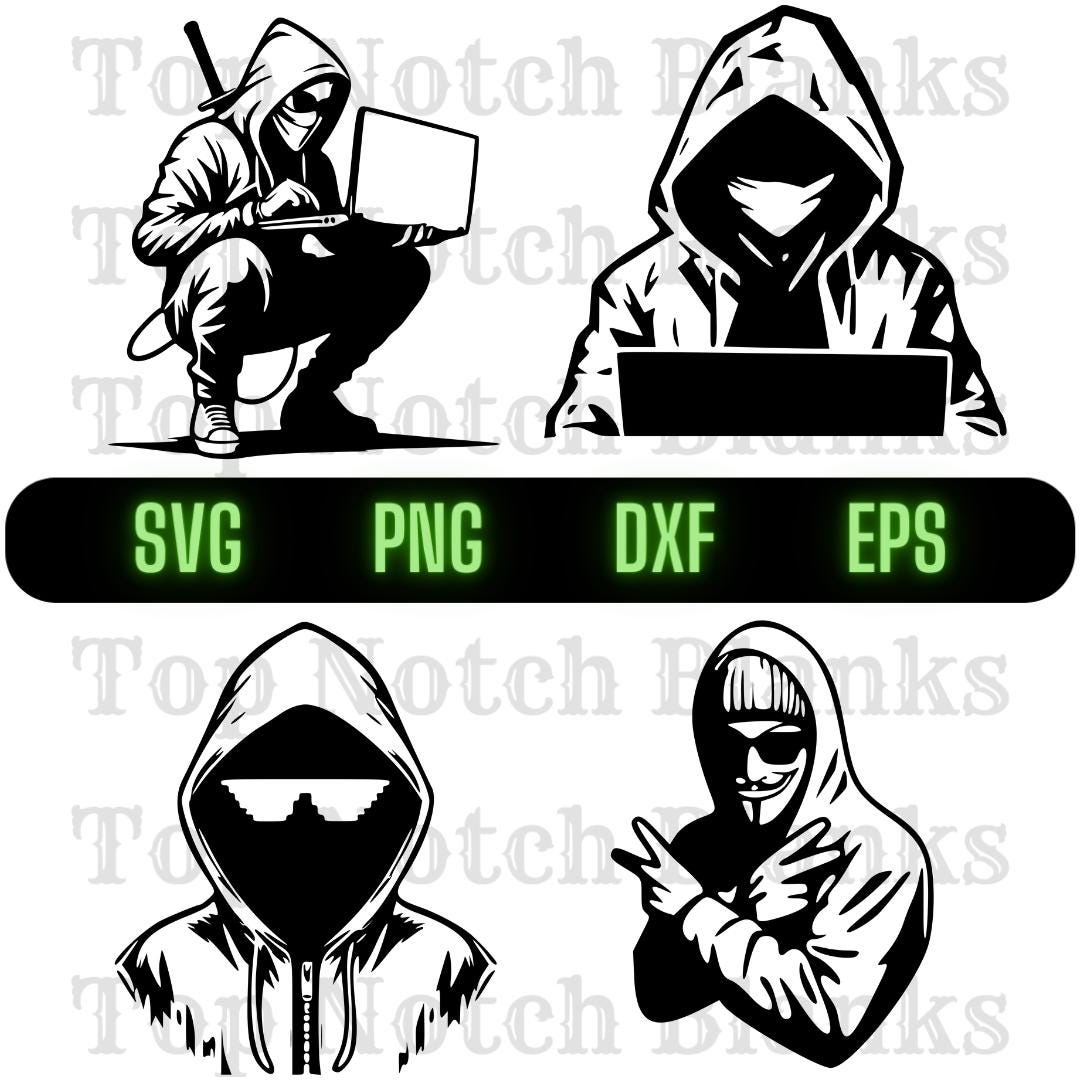 Hacker Svg Cool Hacker Png Bad Ass Hacker Clipart Cool Hacker Vector ...