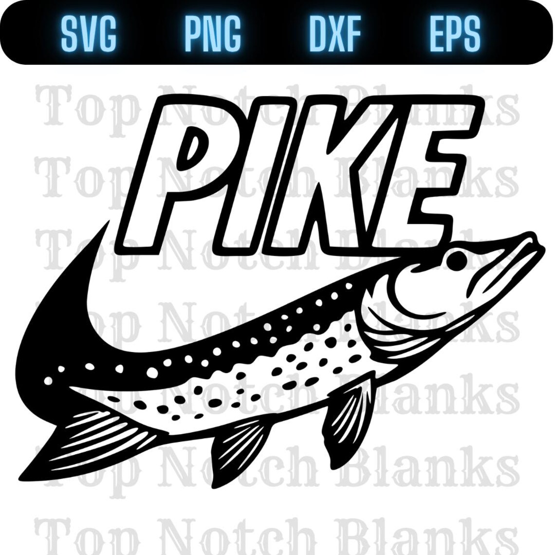 PIKE Logo NIKE Parody SVG: Funny Clipart (commercial Use) - Etsy