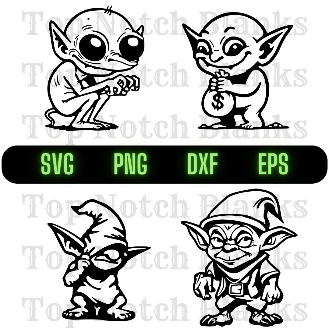 Goblin Svg Goblin Png Goblin Clipart Goblin Vector Bundle Pack ...