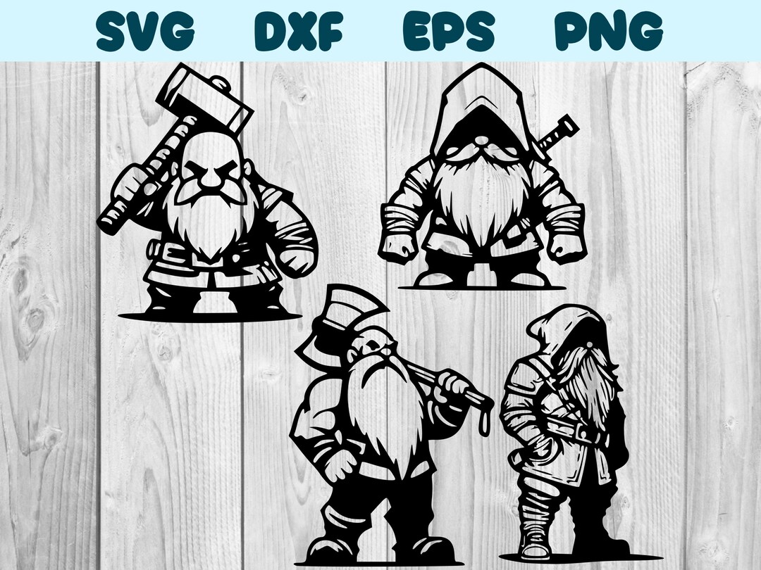 Dwarf Svg Cartoon Dwarf Png Cool Dwarf Clipart Badass Dwarf Vector ...