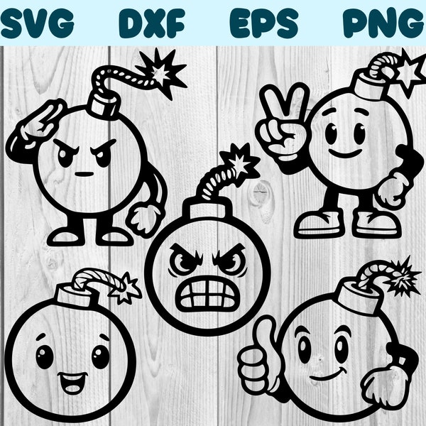 Bomb Svg - Etsy