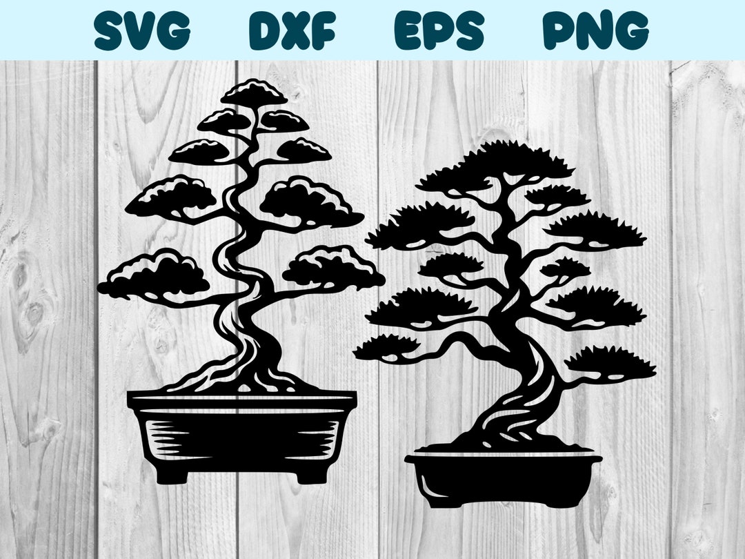 Bonsai Tree Svg Bonsai Tree Png Bonsai Tree Clipart Cool Bonsai Tree ...