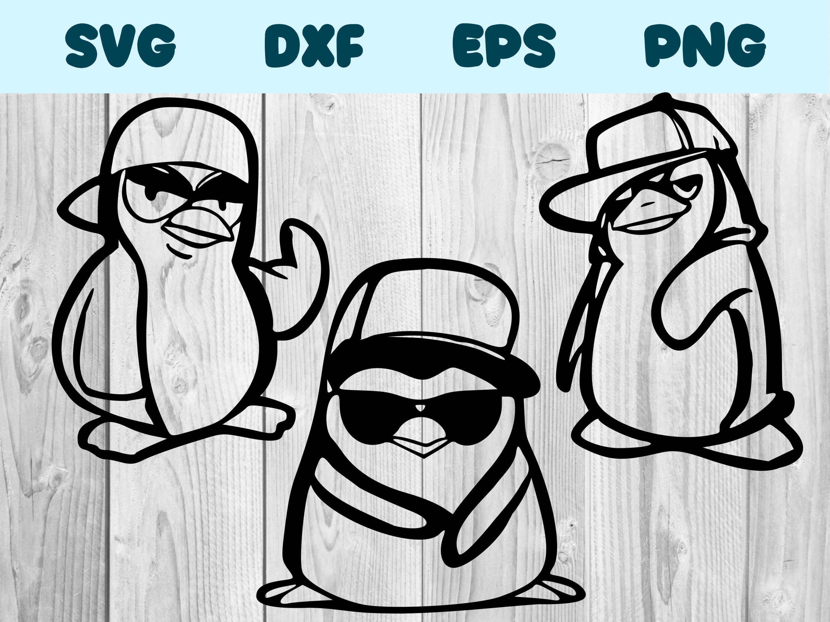 Hip-hop Penguin Svg Hip-hop Penguin Png Hip-hop Penguin - Etsy