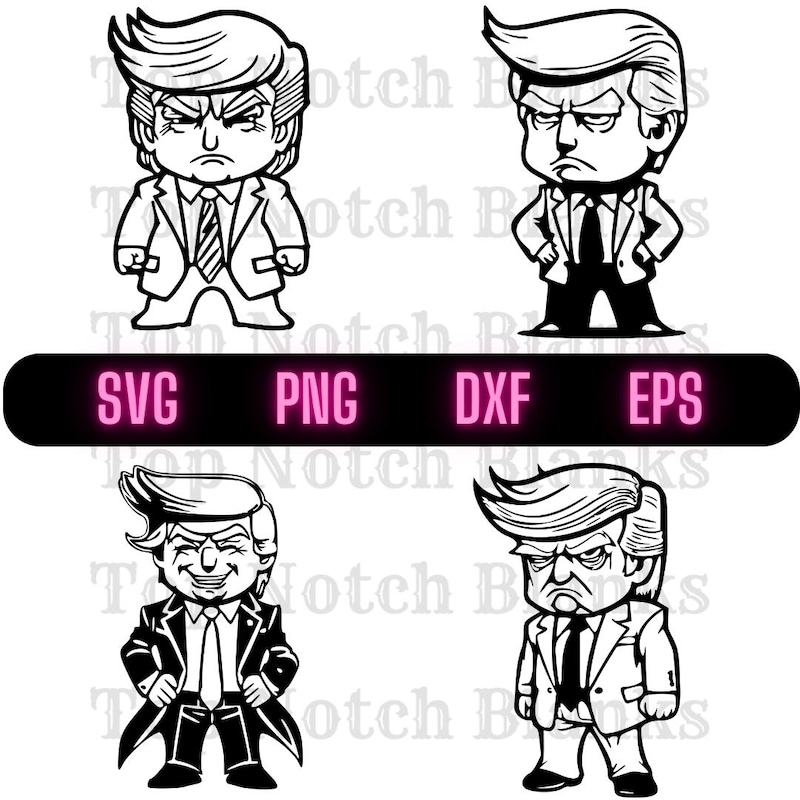 Donald Trump Clipart - Etsy