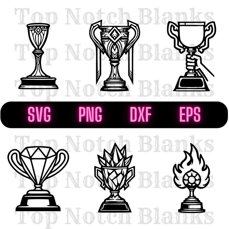 Trophy Svg - Etsy