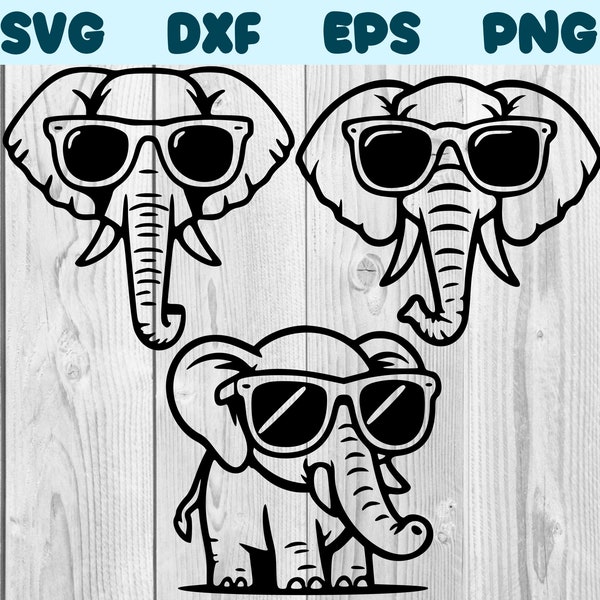 Elephant Glasses - Etsy