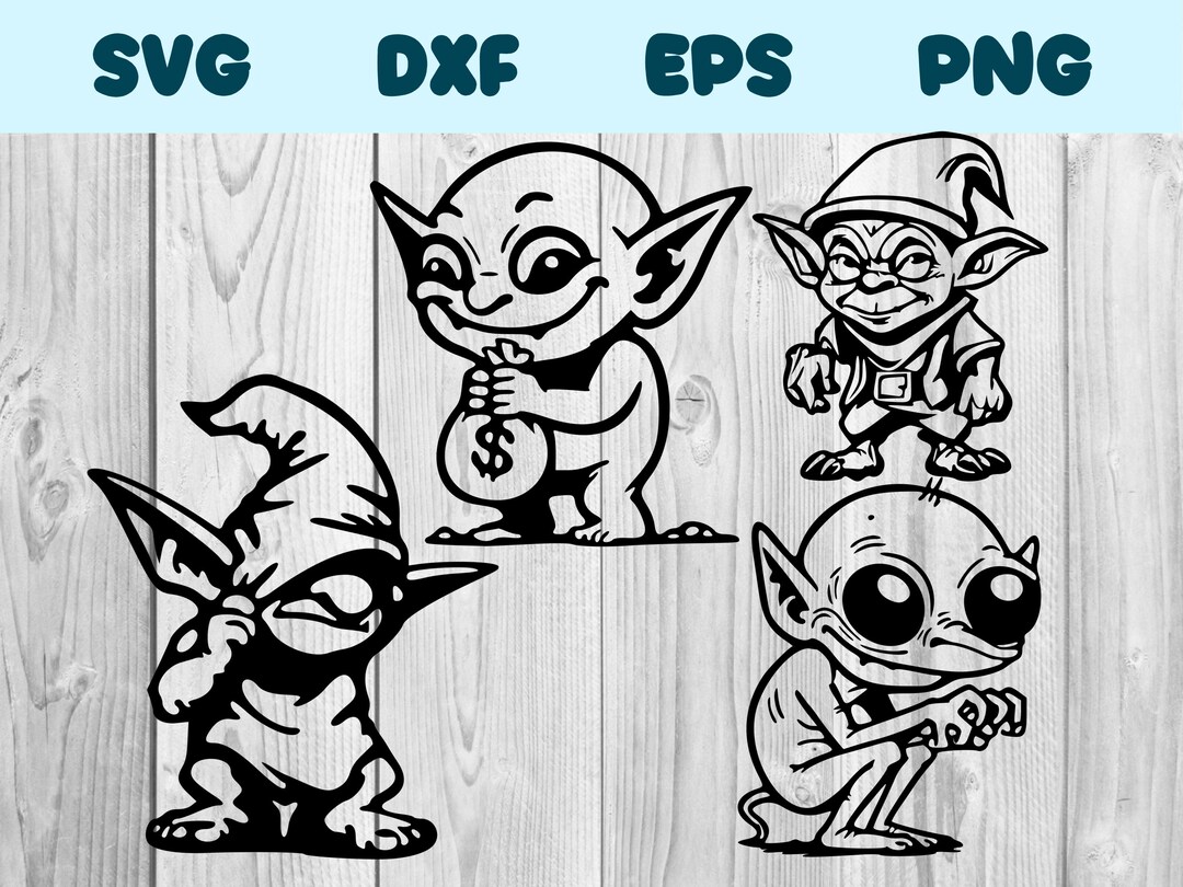 Goblin Svg Goblin Png Goblin Clipart Goblin Vector Bundle Pack ...