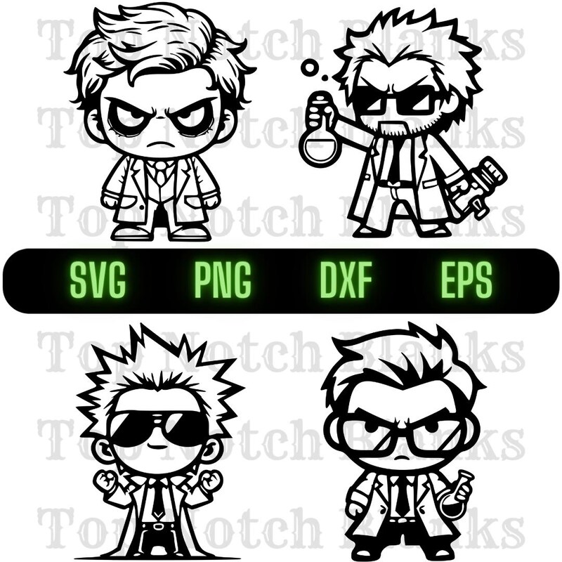 Mad Scientist Clipart - Etsy
