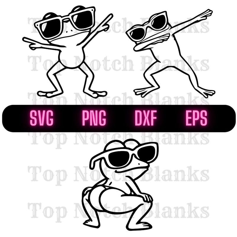 Dance Frog Art - Etsy