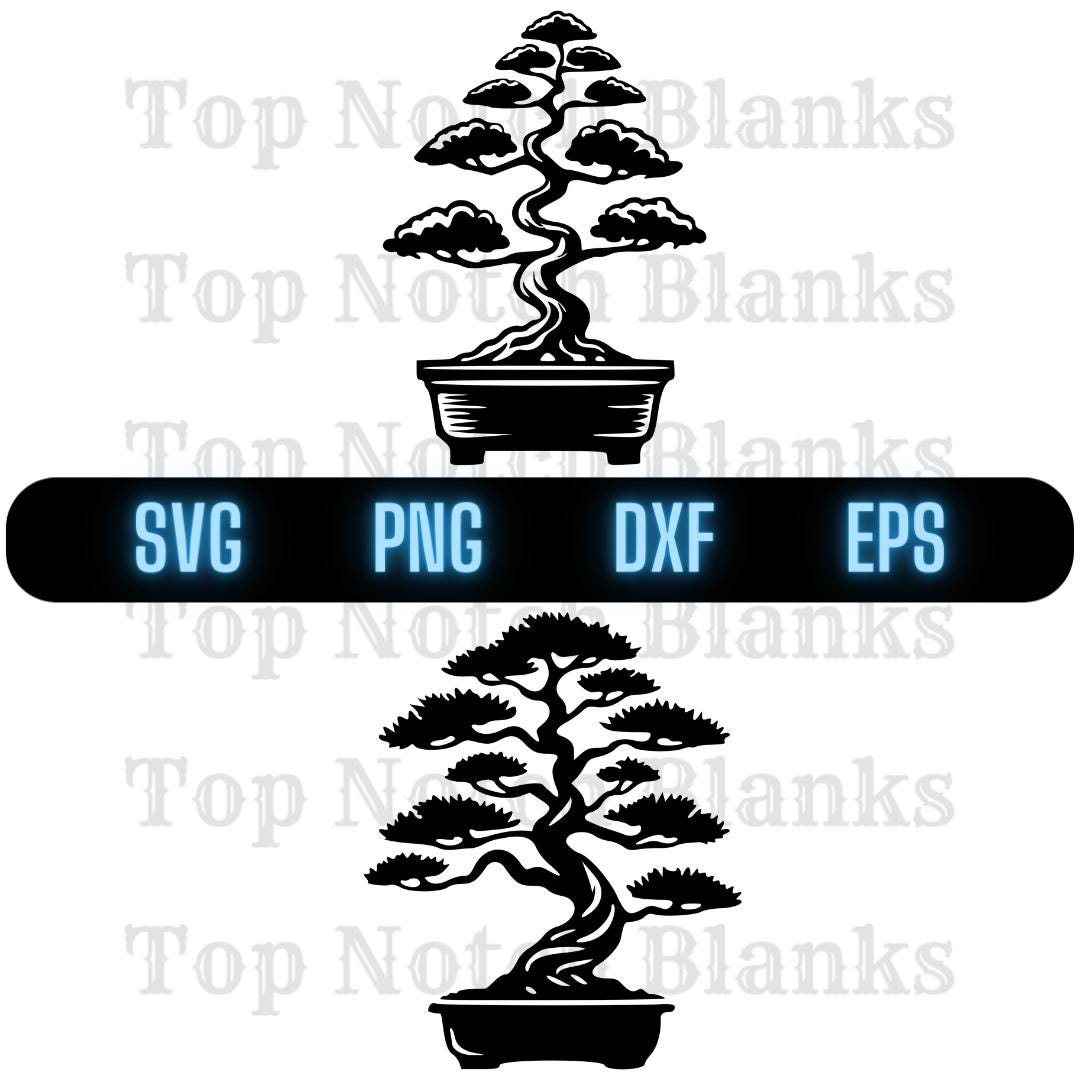 Bonsai Tree Svg Bonsai Tree Png Bonsai Tree Clipart Cool Bonsai Tree ...