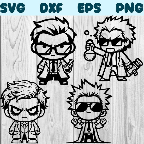 Mad Scientist Clipart - Etsy