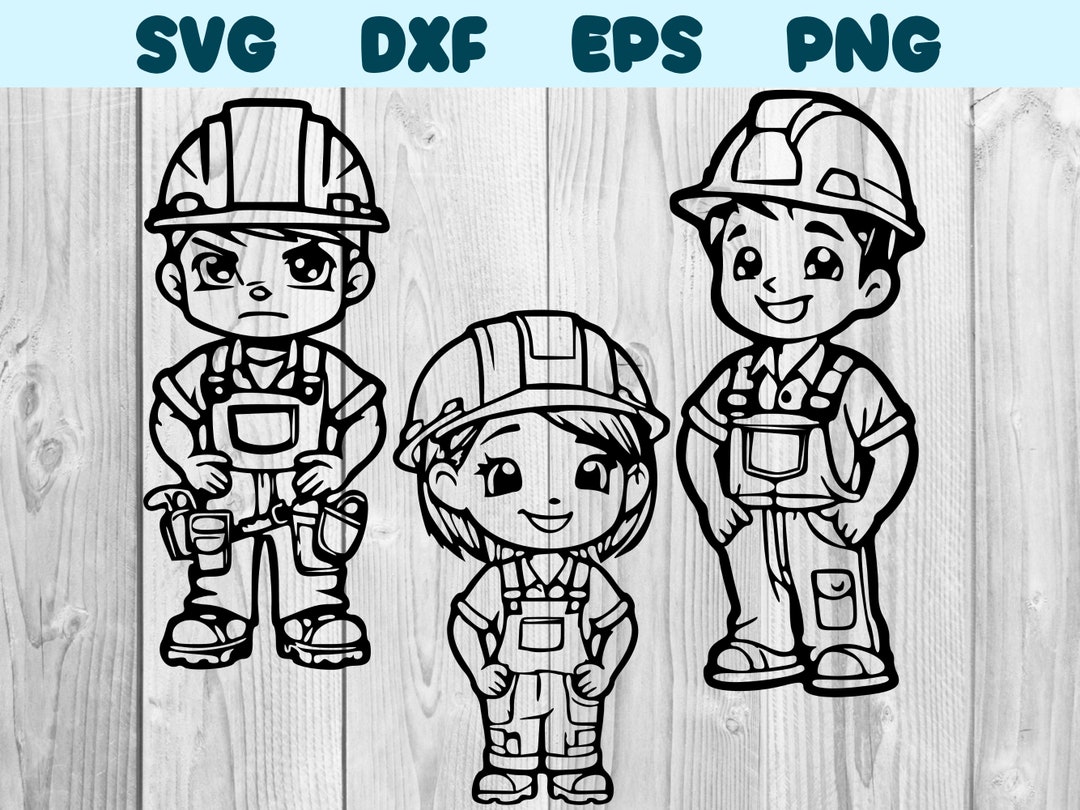 Construction Worker Svg Construction Worker Png Construction Worker ...