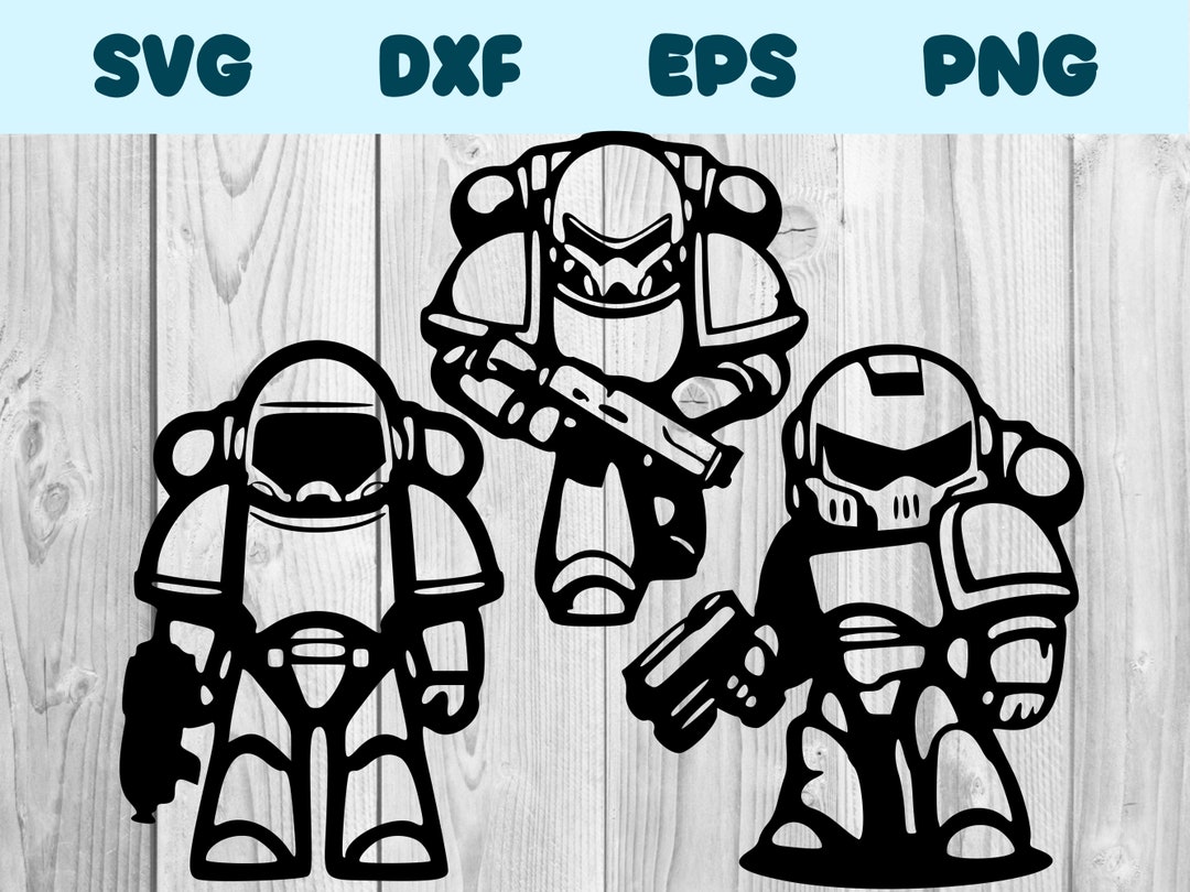 Space Marine Svg Space Marine Png Cool Space Marine Clipart Badass ...