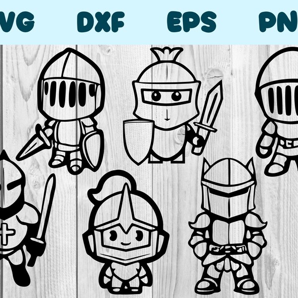 Knight Svg - Etsy
