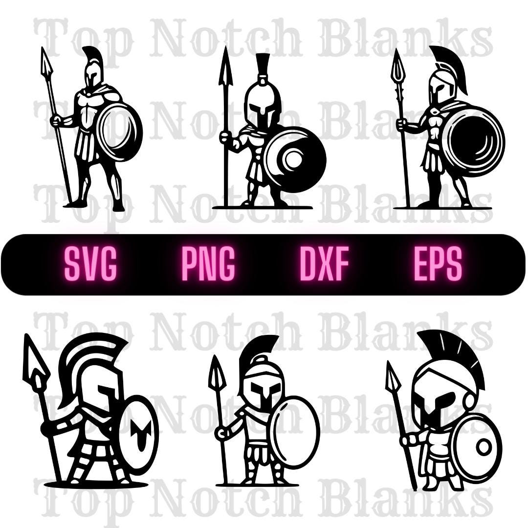 Spartan Svg Spartan Warrior Png Spartan Soldier Clipart Spartan Icon ...