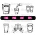 Shot Glass Svg Cool Shot Glass Png Shot Glass Clipart Cheers Shot Glass ...