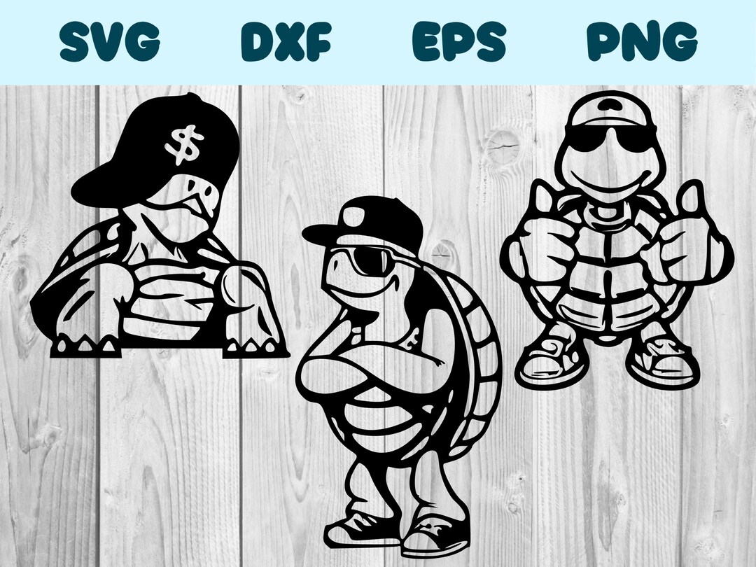 Hip-hop Turtle Svg Hip-hop Turtle Png Hip-hop Turtle Clipart Hip-hop ...