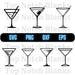 Martini Glass Svg Cool Martini Glass Png Martini Glass Clipart Martini ...