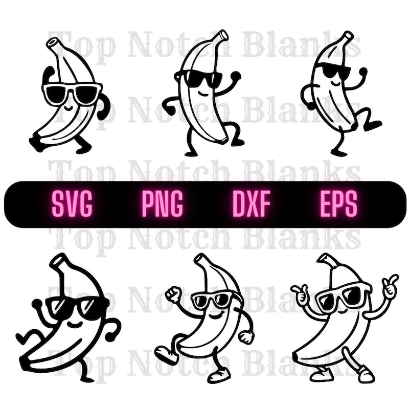 Banana Anime - Etsy