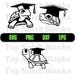 Turtle Wearing A Gradutaion Cap Svg Turtle With A Graduation Cap Png ...