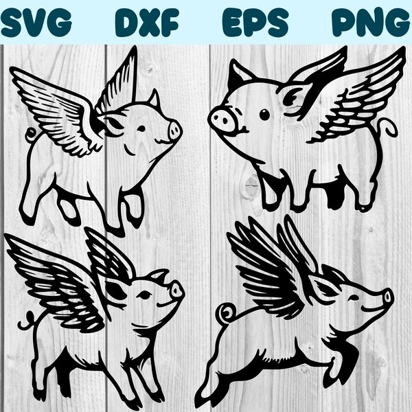 Flying Pig - Etsy