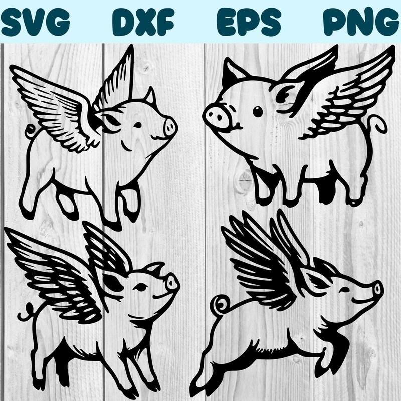 Flying Pigs - Etsy