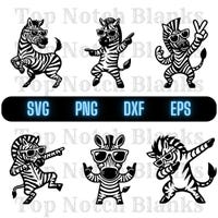 Cute Zebra SVG PNG DXF Pdf. Cricut Cut Files, Silhouette. Zebra ...