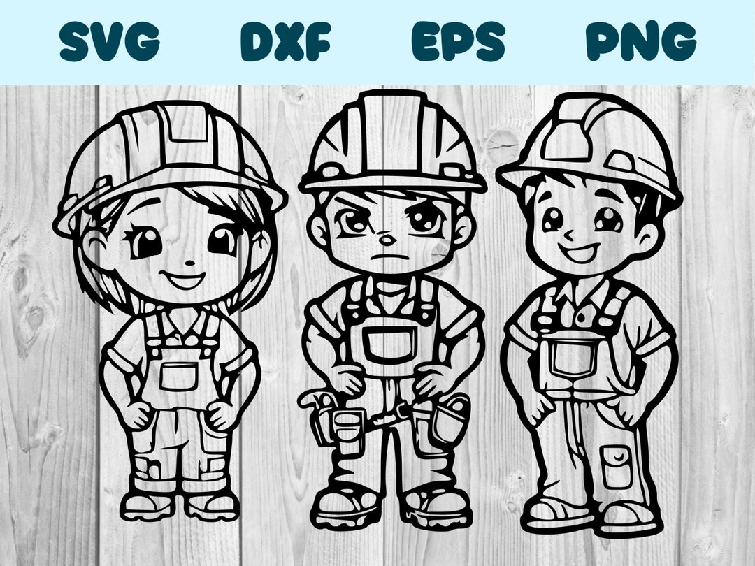 Construction Worker Svg Construction Worker Png Construction Worker ...