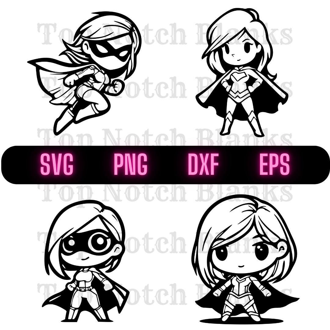 Superhero Girl Svg Girl Superhero Png Girl Superhero Clipart Superhero ...