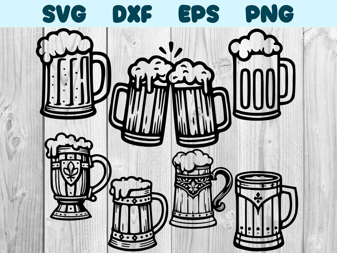 Beer Mug Svg Cool Beer Mug Png Beer Mug Clipart Cheers Beer Mug Vector ...