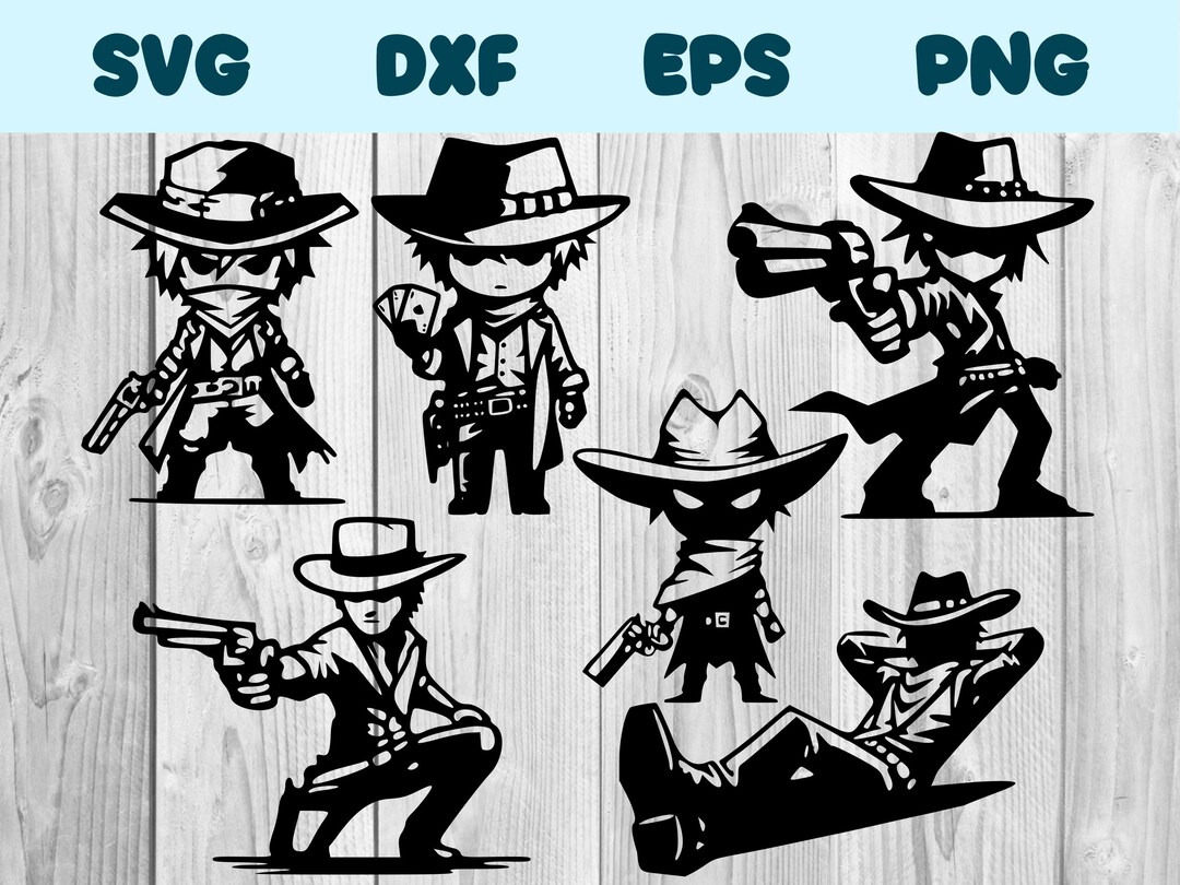 Vaquero Svg Dibujos animados Vaquero Png Cool Vaquero Clipart - Etsy España
