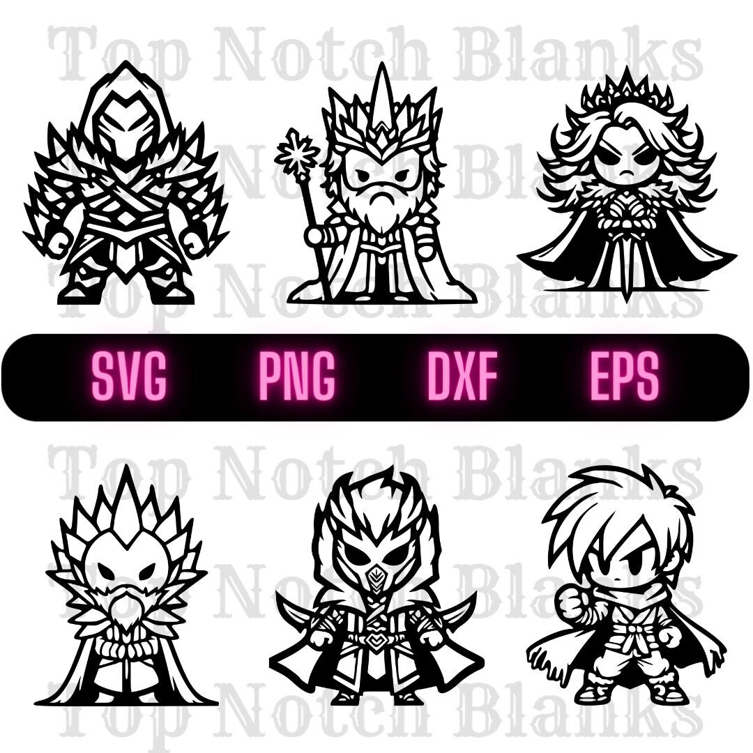 Winter Warrior Clipart: Northern Warrior SVG Vector Bundle (commercial ...