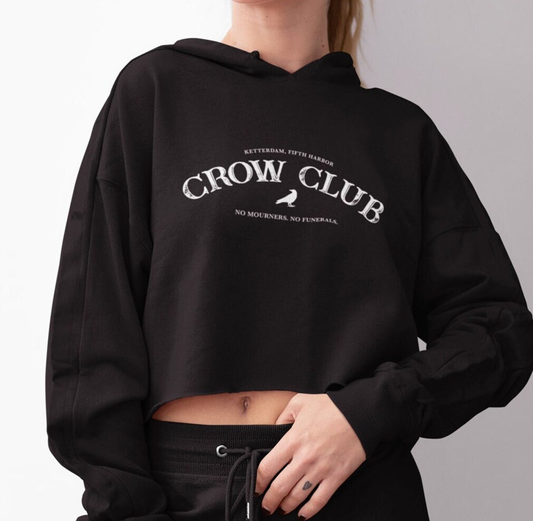 Crow Club Crop Hoodie | Six of Crows | Ketterdam Shirt - Etsy