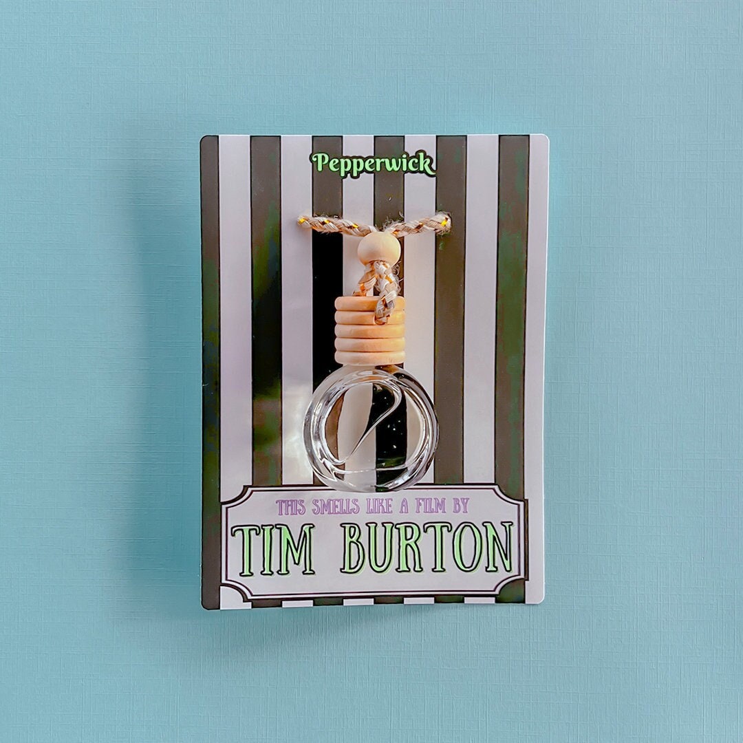 Tim Burton Inspired Mood Diffuser - Car Air Freshener - Wood Glass ...