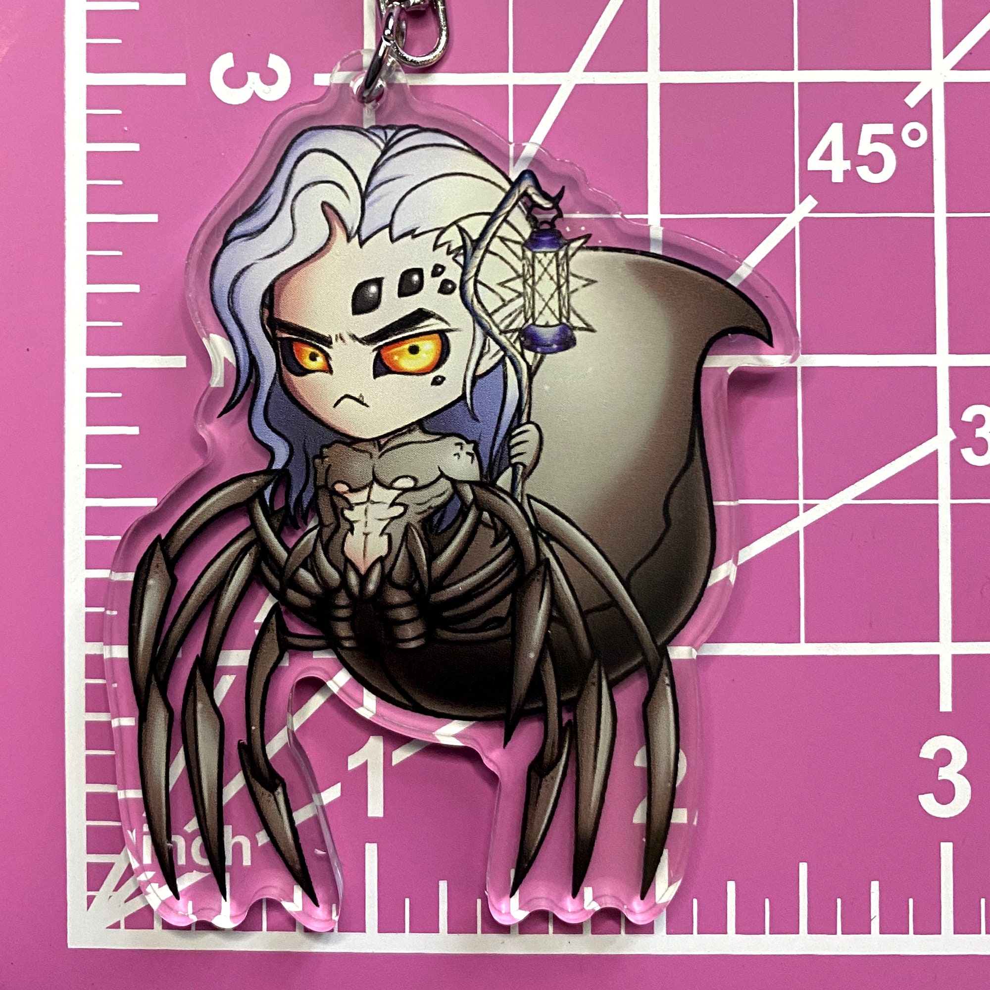Kar'niss / Drider Acrylic Keychain | Baldur's Gate 3 | Dungeons and ...