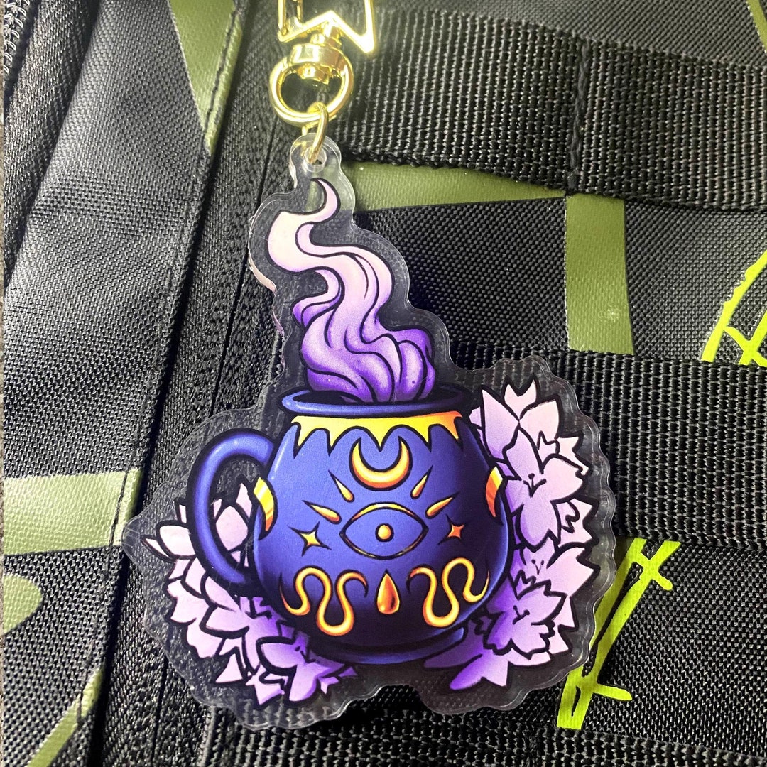 Sable Mug Acrylic Keychain | Dead by Daylight - Etsy