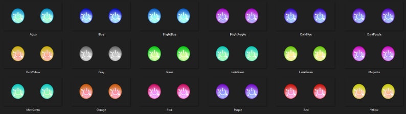 Eye Texture - Power on Eyes (18 Colors) || Vroid Vtuber Asset - Etsy