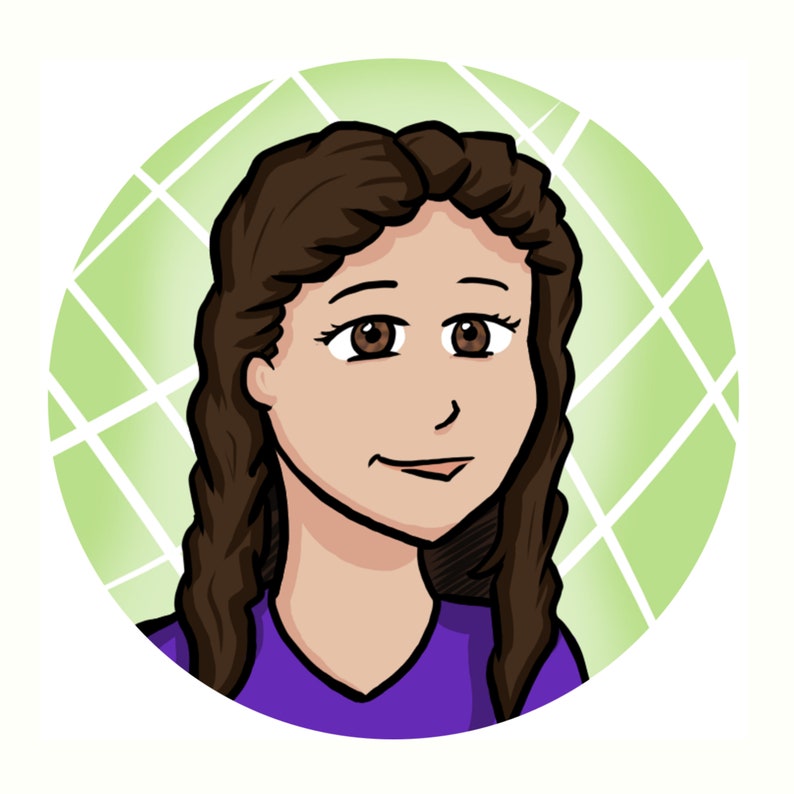 Commission a Custom Cartoon Portrait Perfect for Discord - Etsy